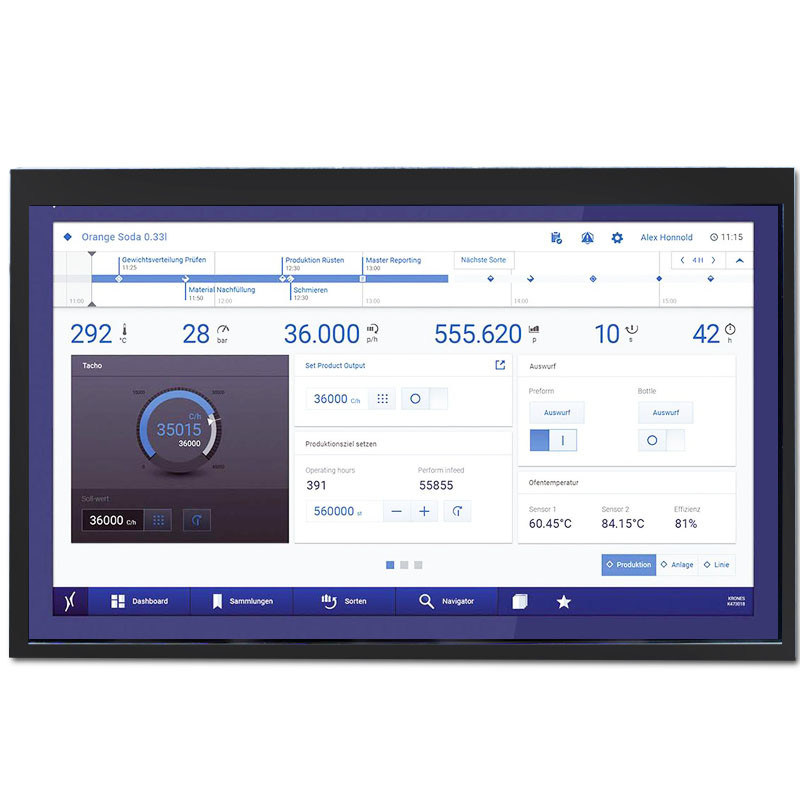 7 Inch TFT Display High Resolution 1024*600 With LVDS Interface IPS TFT ...