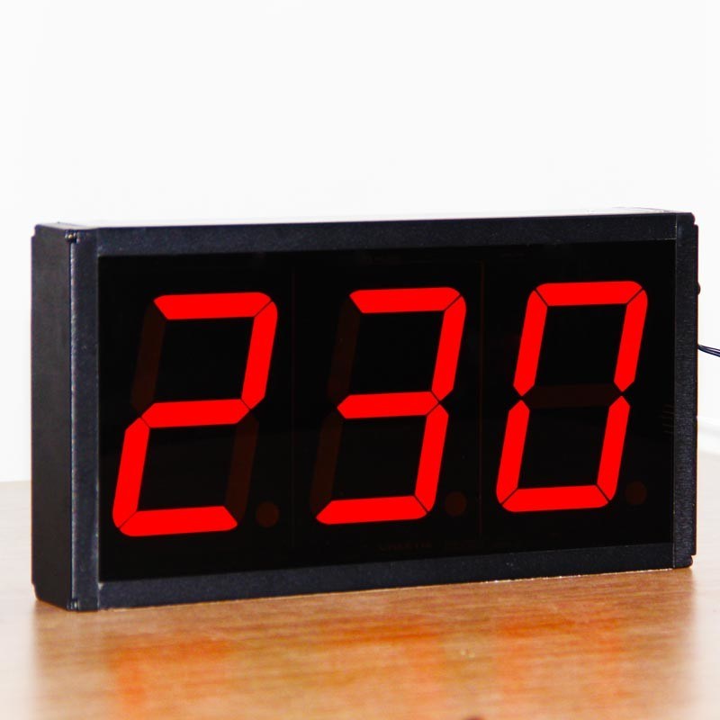 4 Inch 3 Digit LED Digital Tube Display Wireless Remote Digital Counter